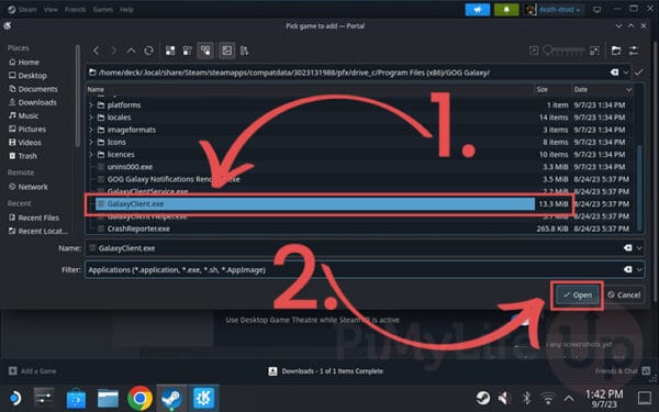How to Install GOG Galaxy on the Steam Deck - Pi My Life Up