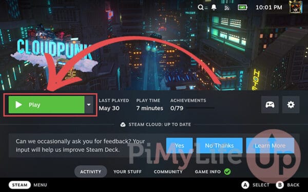 How to see your FPS on the Steam Deck - Pi My Life Up