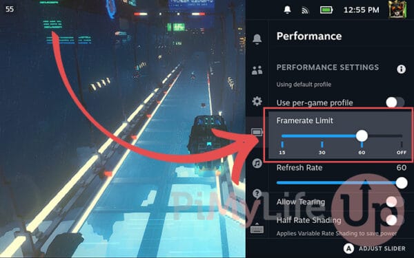 How to see your FPS on the Steam Deck - Pi My Life Up