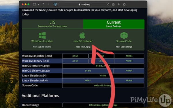 How to Install Node.JS and NPM on MacOS - Pi My Life Up
