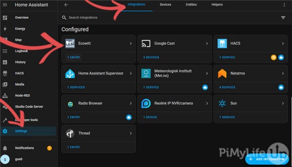 How to Setup Ecowitt in Home Assistant - Pi My Life Up