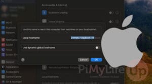 How to Change the Computer Name or Local Hostname on a Mac - Pi My Life Up