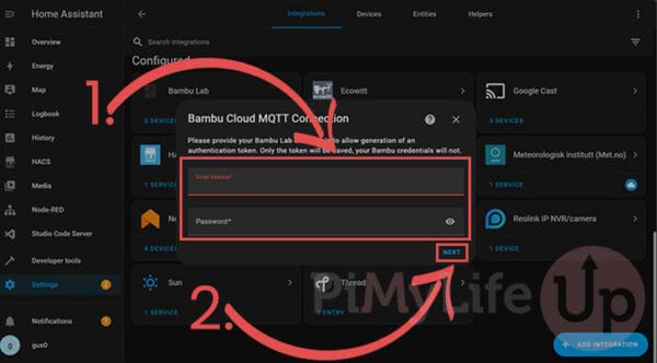 How to Set Up Bambu Lab Printers in Home Assistant - Pi My Life Up