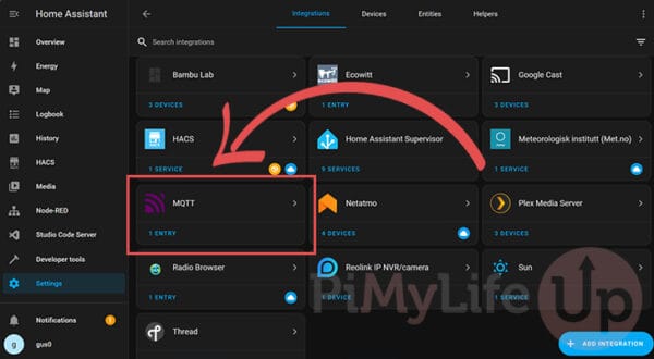 Setting Up And Using Mqtt On Home Assistant Pi My Life Up