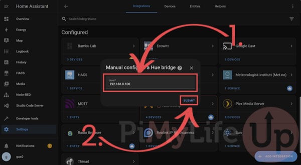 Integrating Philips Hue with Home Assistant - Pi My Life Up