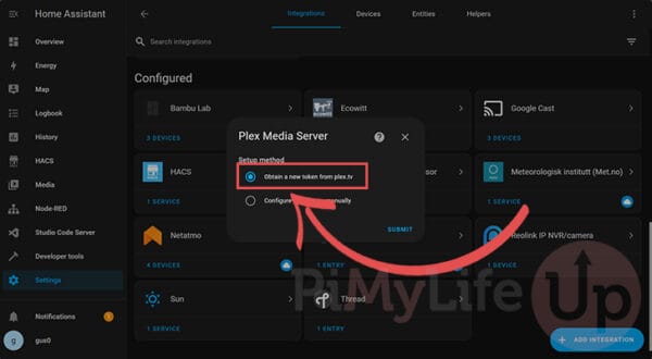 Integrating Plex with Home Assistant - Pi My Life Up
