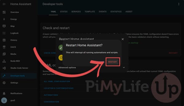 Change Home Assistant to use MariaDB - Pi My Life Up