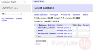 How to Install Adminer on the Raspberry Pi - Pi My Life Up