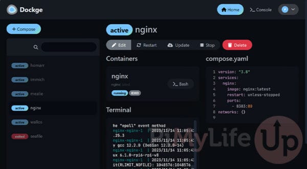Installing and Running Dockge on a Raspberry Pi - Pi My Life Up