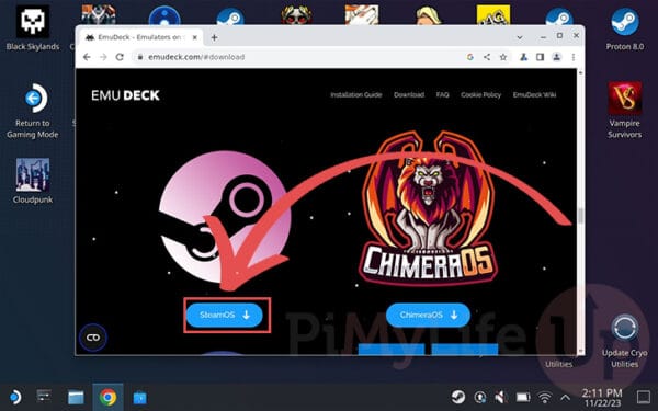 How to Install EmuDeck on the Steam Deck - Pi My Life Up