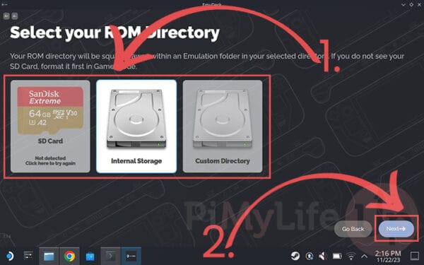 How to Install EmuDeck on the Steam Deck - Pi My Life Up