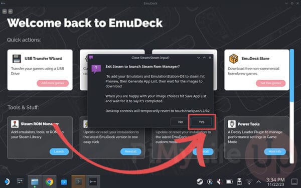 How to Install EmuDeck on the Steam Deck - Pi My Life Up