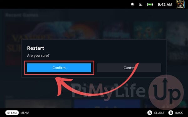How to Force Restart a Steam Deck - Pi My Life Up