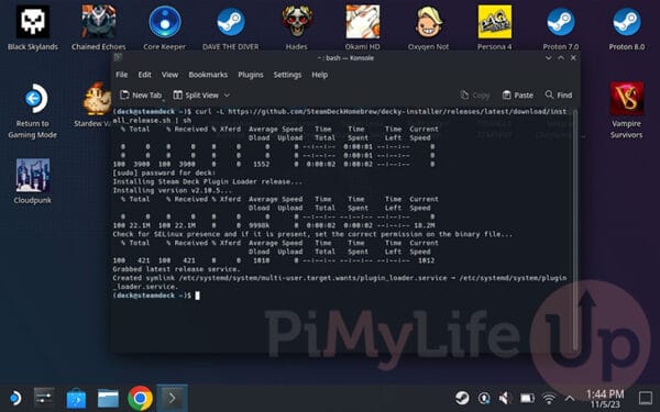 How to Install Decky Loader on your Steam Deck - Pi My Life Up