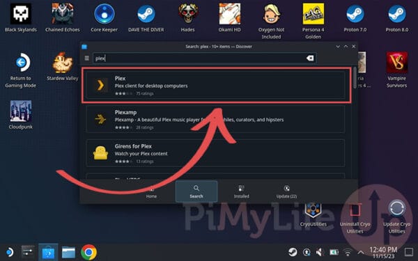 How to Watch Plex on the Steam Deck - Pi My Life Up