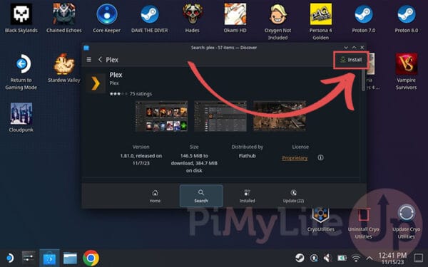 How to Watch Plex on the Steam Deck - Pi My Life Up
