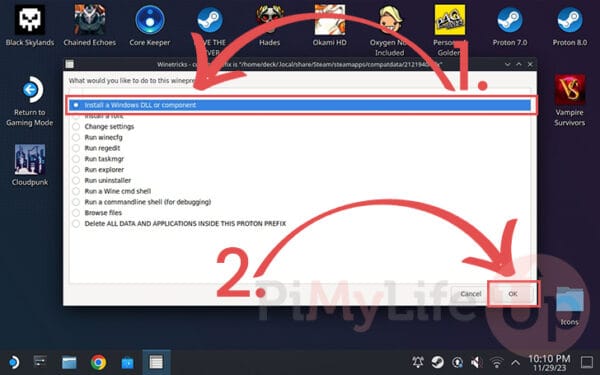 Installing and Using Protontricks on the Steam Deck - Pi My Life Up