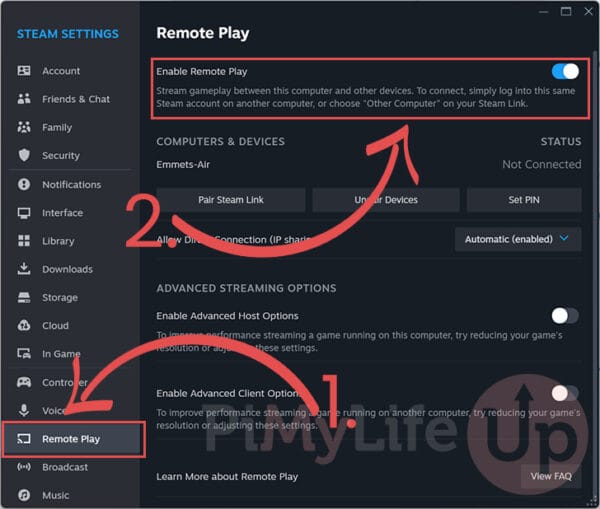 How to Use Remote Play on the Steam Deck - Pi My Life Up