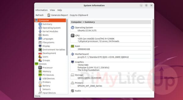How to Get Hardware Info on Ubuntu - Pi My Life Up