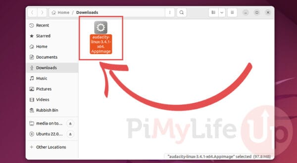 How to use an AppImage on Ubuntu - Pi My Life Up