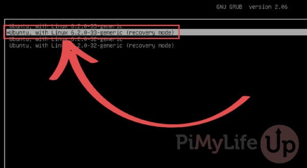 How to Boot into Ubuntu Recovery Mode - Pi My Life Up