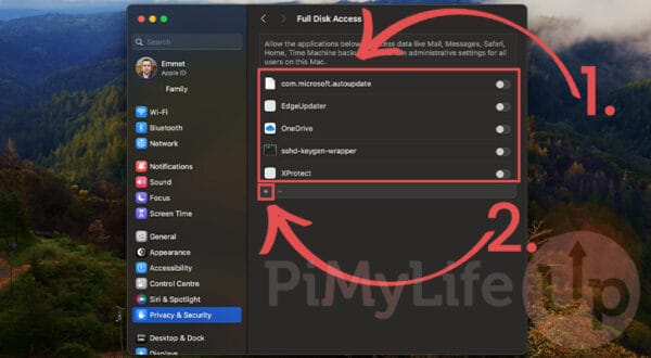 How to Enable Full Disk Access on a Mac - Pi My Life Up