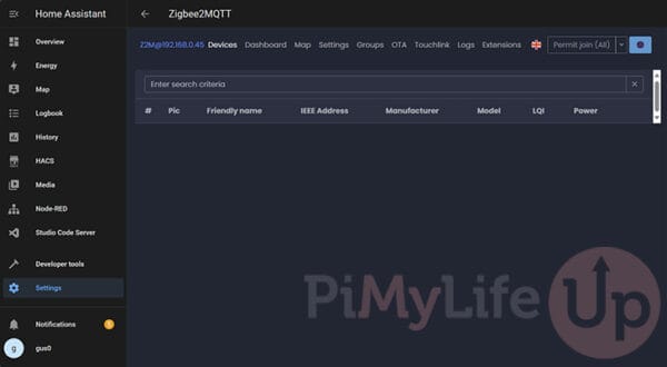 Setting up the Zigbee2MQTT Add-on for Home Assistant - Pi My Life Up