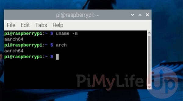 Checking if you are Running Raspberry Pi OS 32-bit or 64-bit - Pi My Life Up