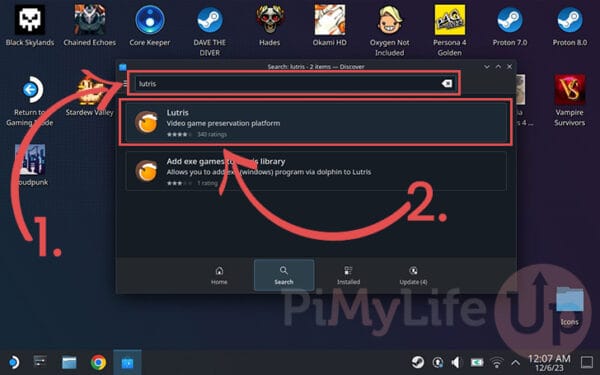 How to Install and Use Lutris on the Steam Deck - Pi My Life Up