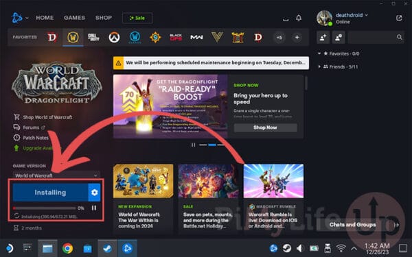 How to Play WoW On the Steam Deck - Pi My Life Up