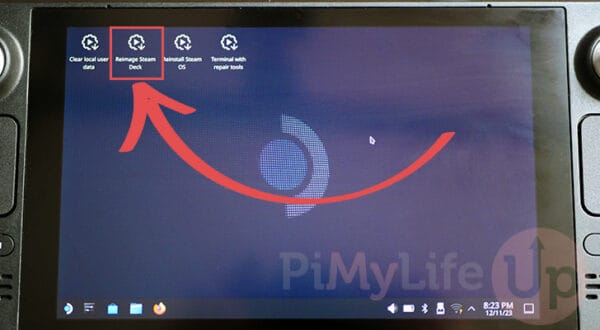 How to Use the Steam Deck Recovery Image - Pi My Life Up
