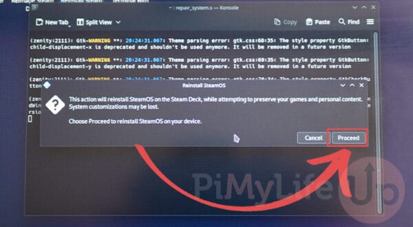 How to Use the Steam Deck Recovery Image - Pi My Life Up