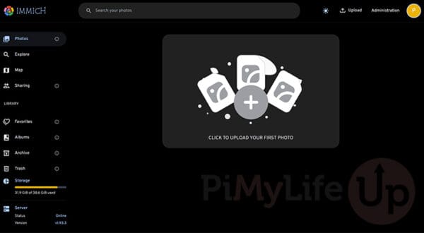 Setting up Immich using Docker - Pi My Life Up