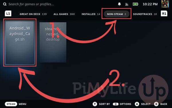 Installing Waydroid on the Steam Deck - Pi My Life Up