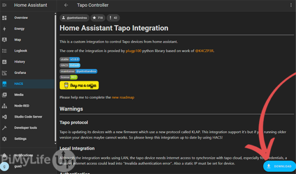 How to Set up Tapo on Home Assistant - Pi My Life Up