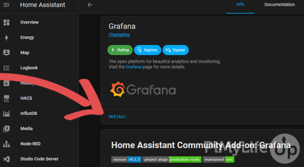 How to Set Up Grafana on Home Assistant - Pi My Life Up