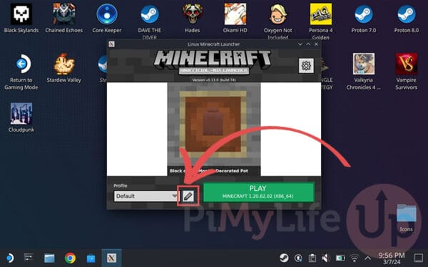 How to Play Minecraft Bedrock Edition on the Steam Deck - Pi My Life Up