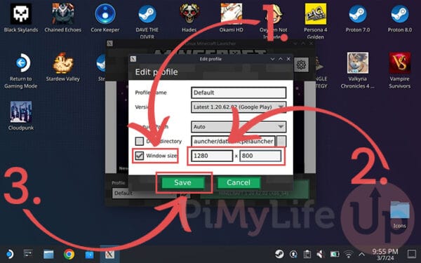 How to Play Minecraft Bedrock Edition on the Steam Deck - Pi My Life Up