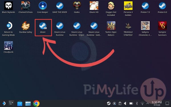 Using Proton on the Steam Deck - Pi My Life Up