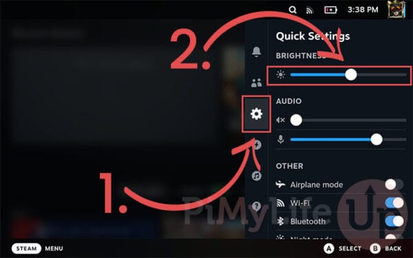 How to Control the Steam Deck's Screen Brightness - Pi My Life Up