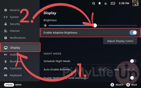 How to Control the Steam Deck's Screen Brightness - Pi My Life Up