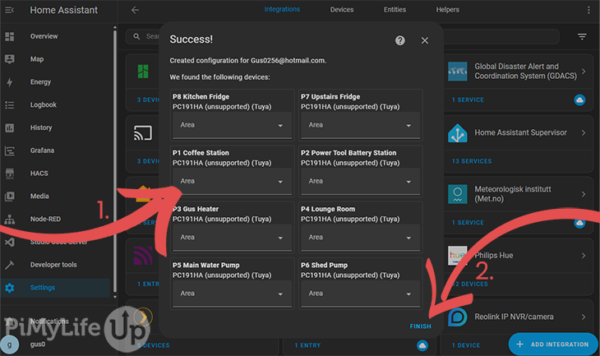 How to Set Up Tuya on Home Assistant - Pi My Life Up