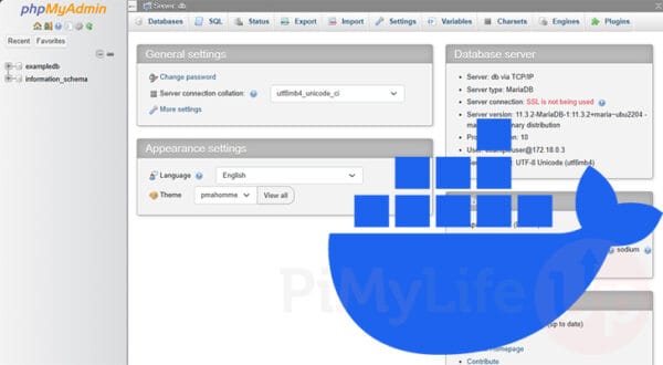 Setting up phpMyAdmin using Docker - Pi My Life Up