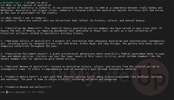 Running Ollama on the Raspberry Pi - Pi My Life Up