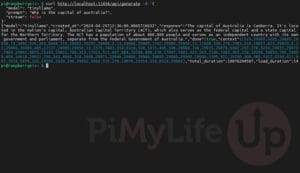 Running Ollama on the Raspberry Pi - Pi My Life Up
