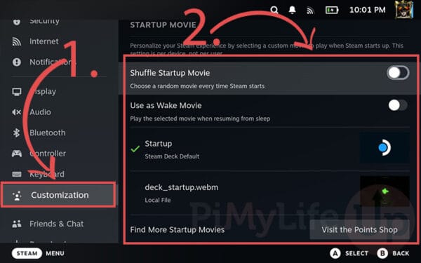 Setting a Custom Boot Animation on your Steam Deck - Pi My Life Up