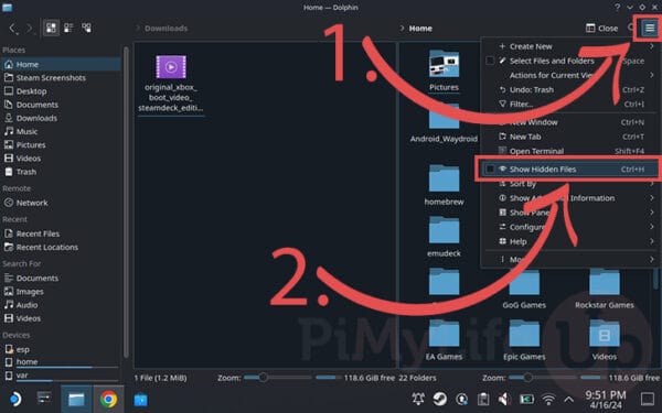 Setting a Custom Boot Animation on your Steam Deck - Pi My Life Up