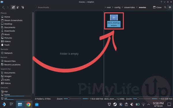 Setting a Custom Boot Animation on your Steam Deck - Pi My Life Up