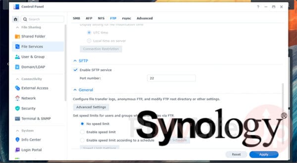 Setting up FTP On a Synology NAS - Pi My Life Up