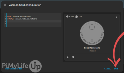How to Display your Robot Vacuum in Home Assistant - Pi My Life Up
